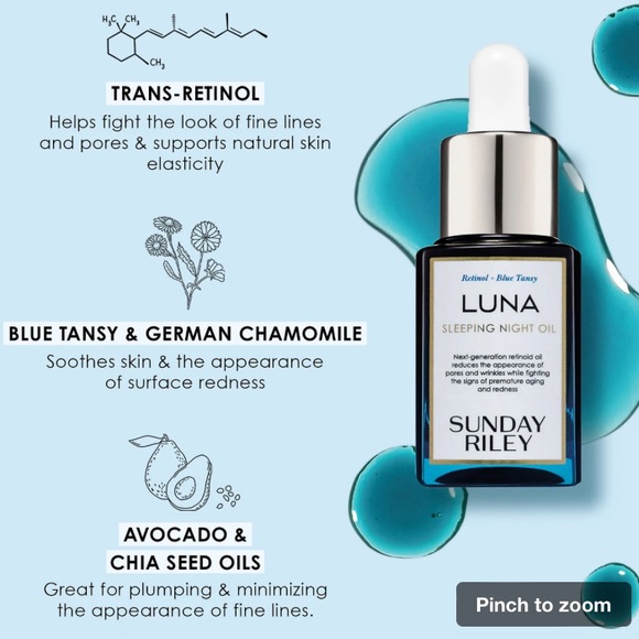 Sunday Riley | Skincare | Sunday Riley Luna Sleeping Retinoid Night Oil ...
